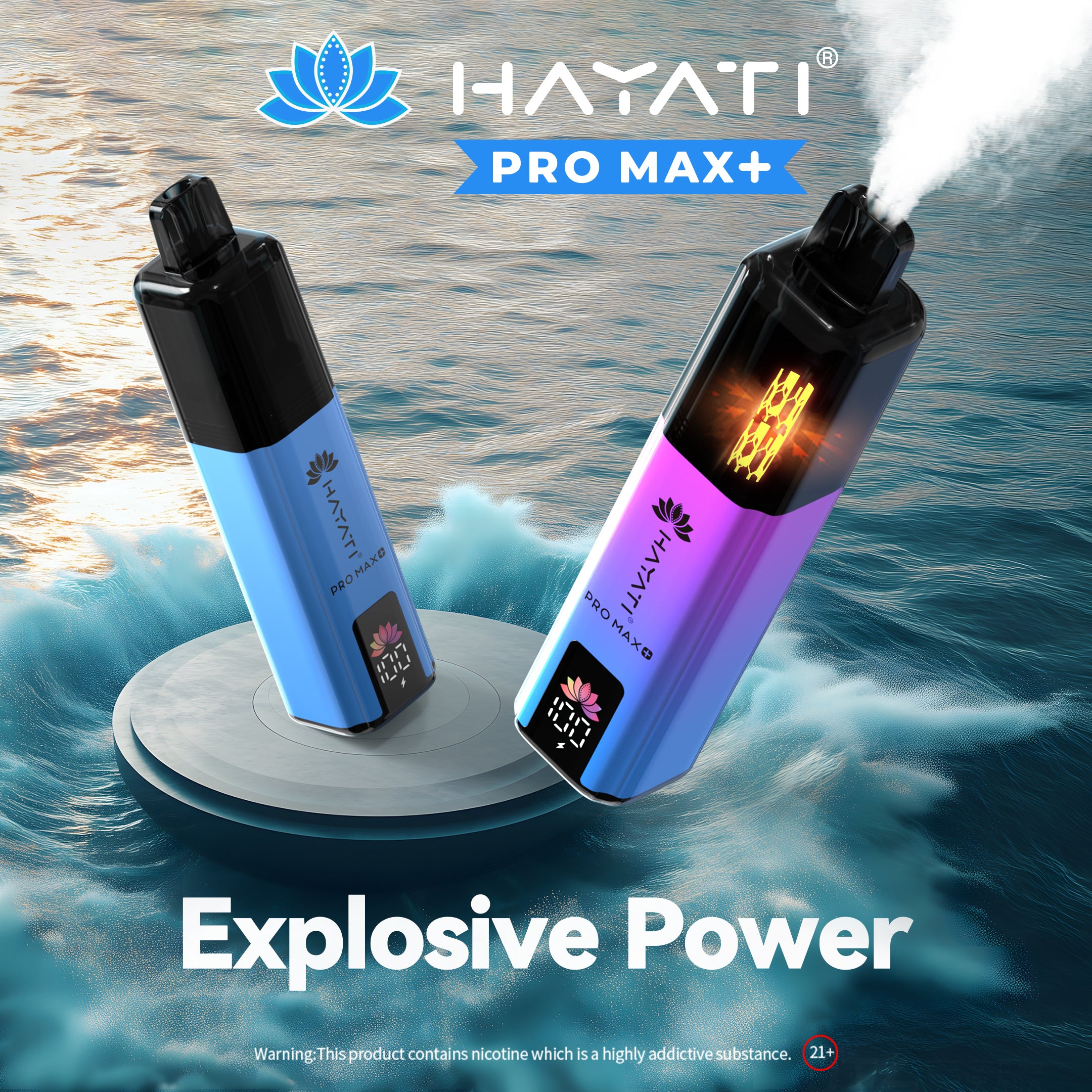 Hayati Pro Max+ 6K Kit - Pre-Filled Pod Kits – ASAP VAPE